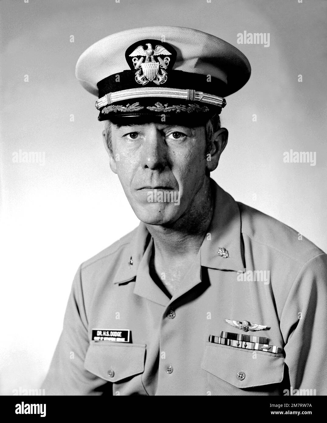 CAPT Herbert S. Dodge, USN (covered). Country: Unknown Stock Photo - Alamy