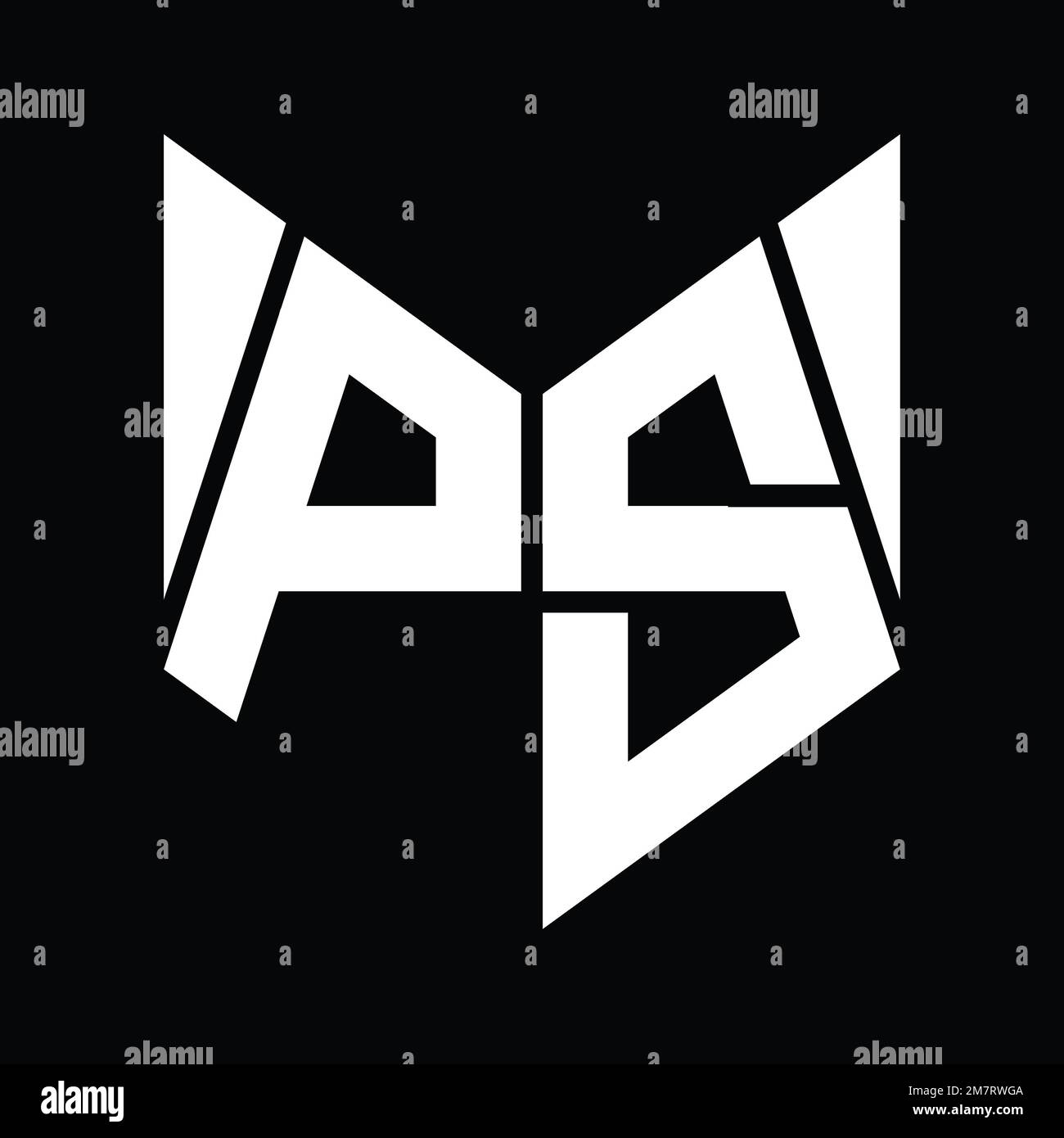 Ps shape hi-res stock photography and images - Alamy