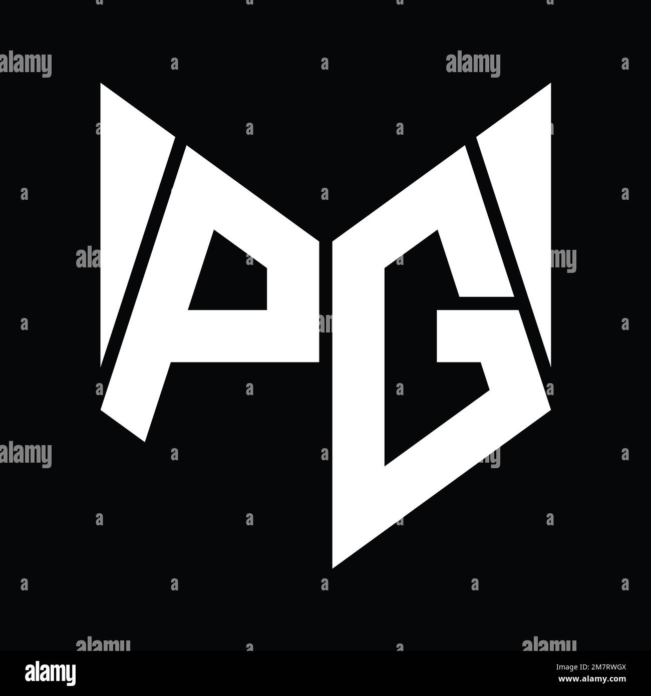 Pg logo design hi-res stock photography and images - Alamy