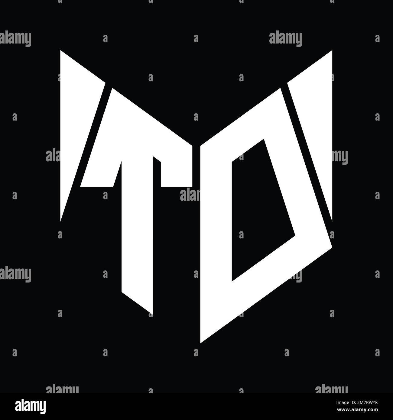 Td logo design hi-res stock photography and images - Alamy