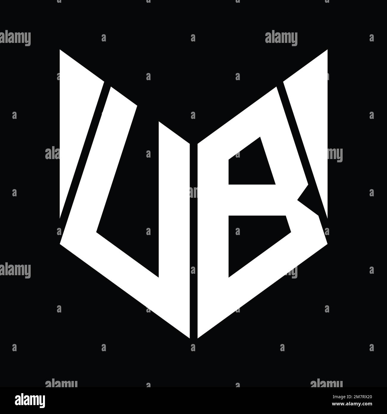 Letter ub logo hi-res stock photography and images - Alamy