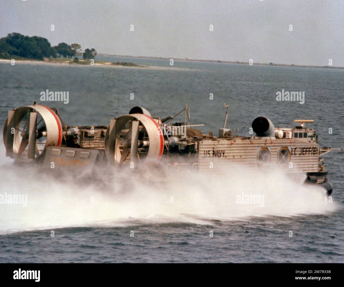A starboard quarter view of the amphibious assault landing craft (AALC ...