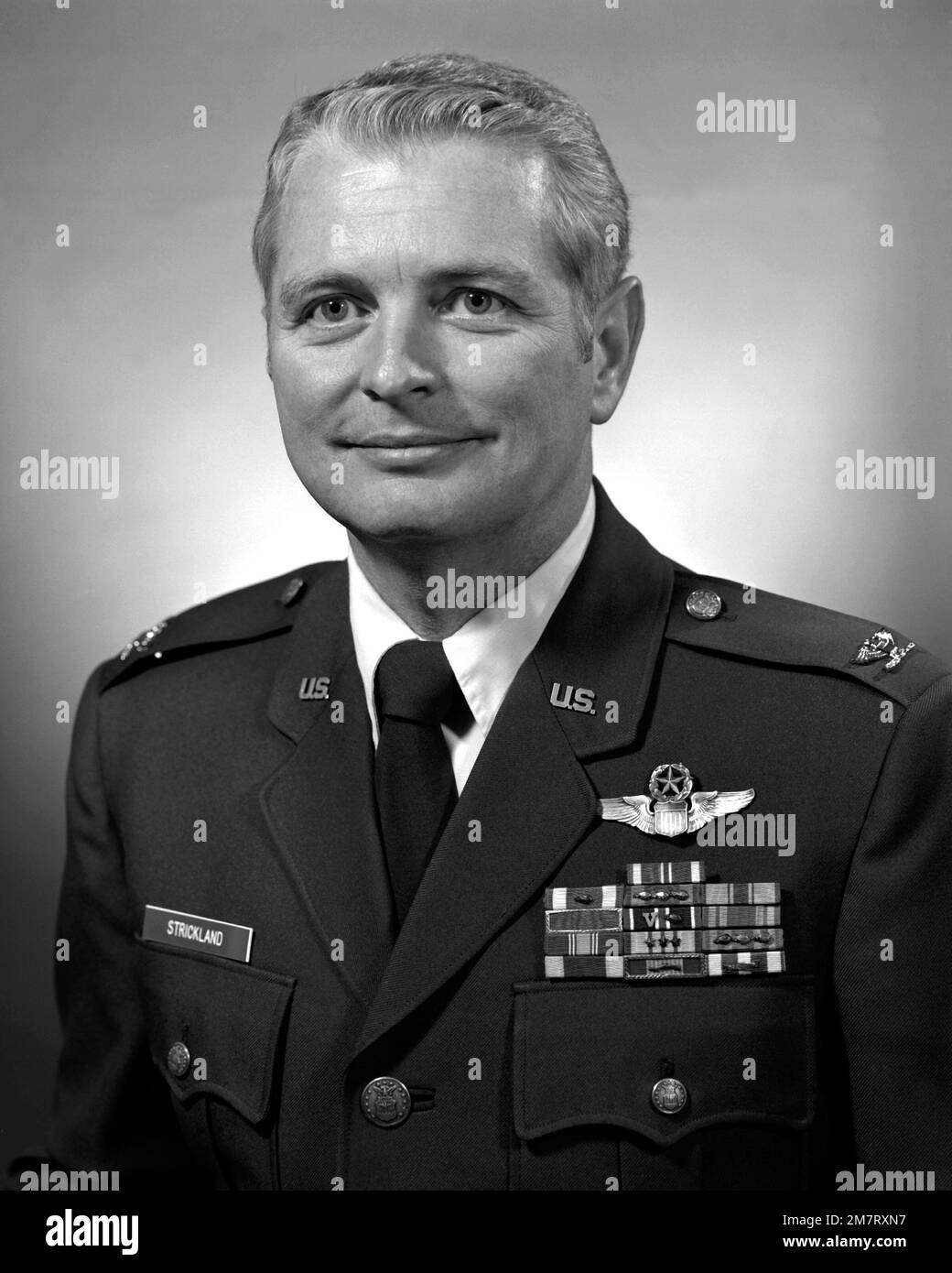 COL Bryan D. Strickland, USAF. Country: Unknown Stock Photo - Alamy
