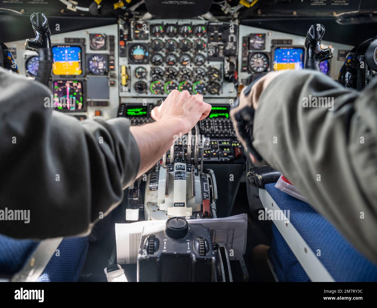 U.S. Air Force Majors, Matt Ables and Andy Tarnowski, both pilots with ...