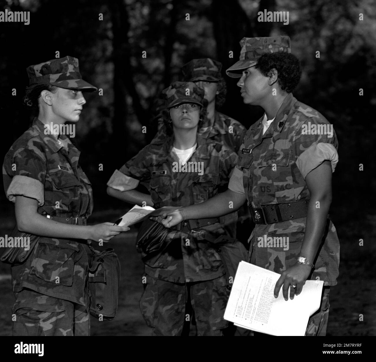 PVT Drumheiller of Series 9a gives the written portion of her interior ...