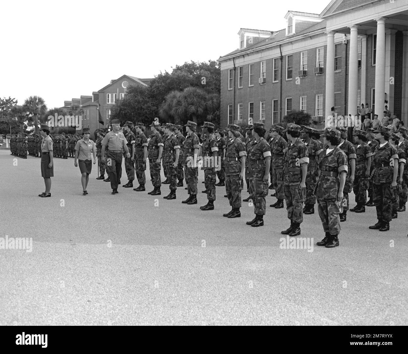 Prior to the morning colors ceremony, COL Edwin G. Weatherford, depot ...