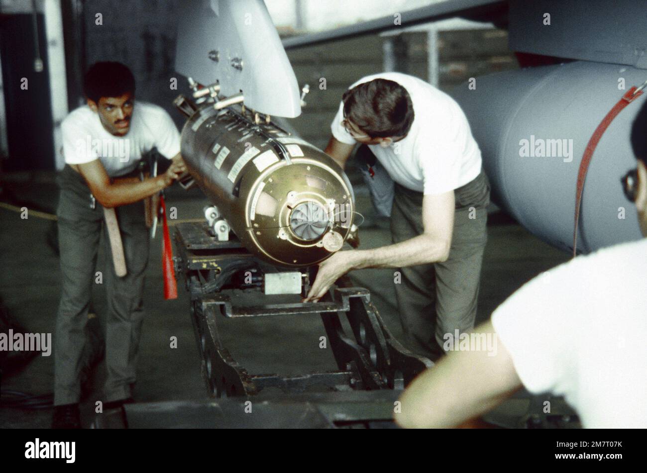 SRA George Cain and SSGT Wilmer Shelton from the 8th Tactical Fighter ...
