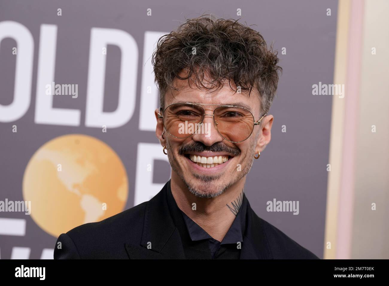Raul Domingo arrives at the 80th annual Golden Globe Awards at the ...