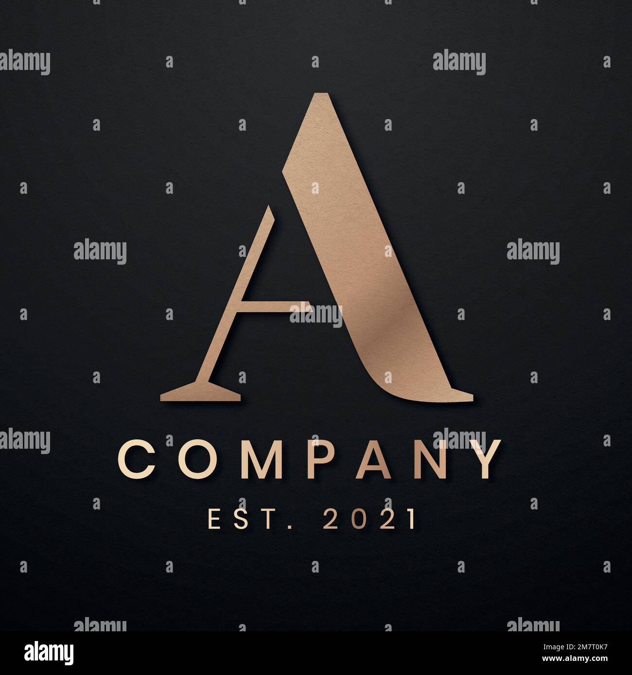 Elegant business logo vector with A letter design Stock Vector Image ...