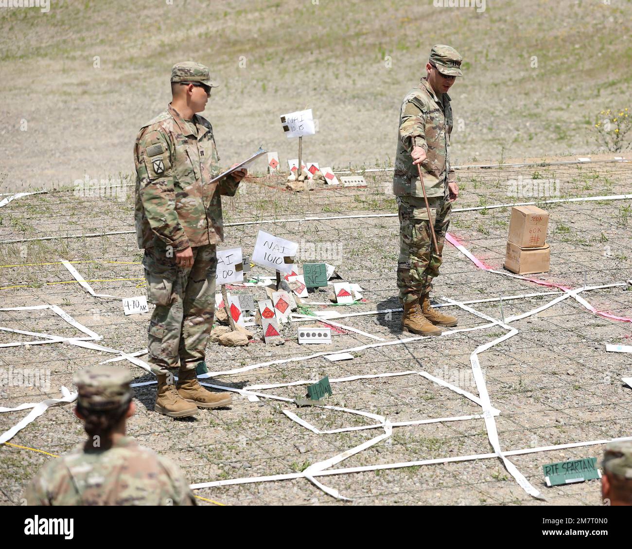 1st Armored Brigade, 1st Armored Division S3 (Operations) section ...