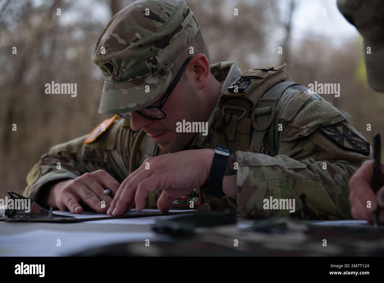 Spc. Aaron Fiscelli of Saint Claire, Michigan, a Health Care Specialist ...