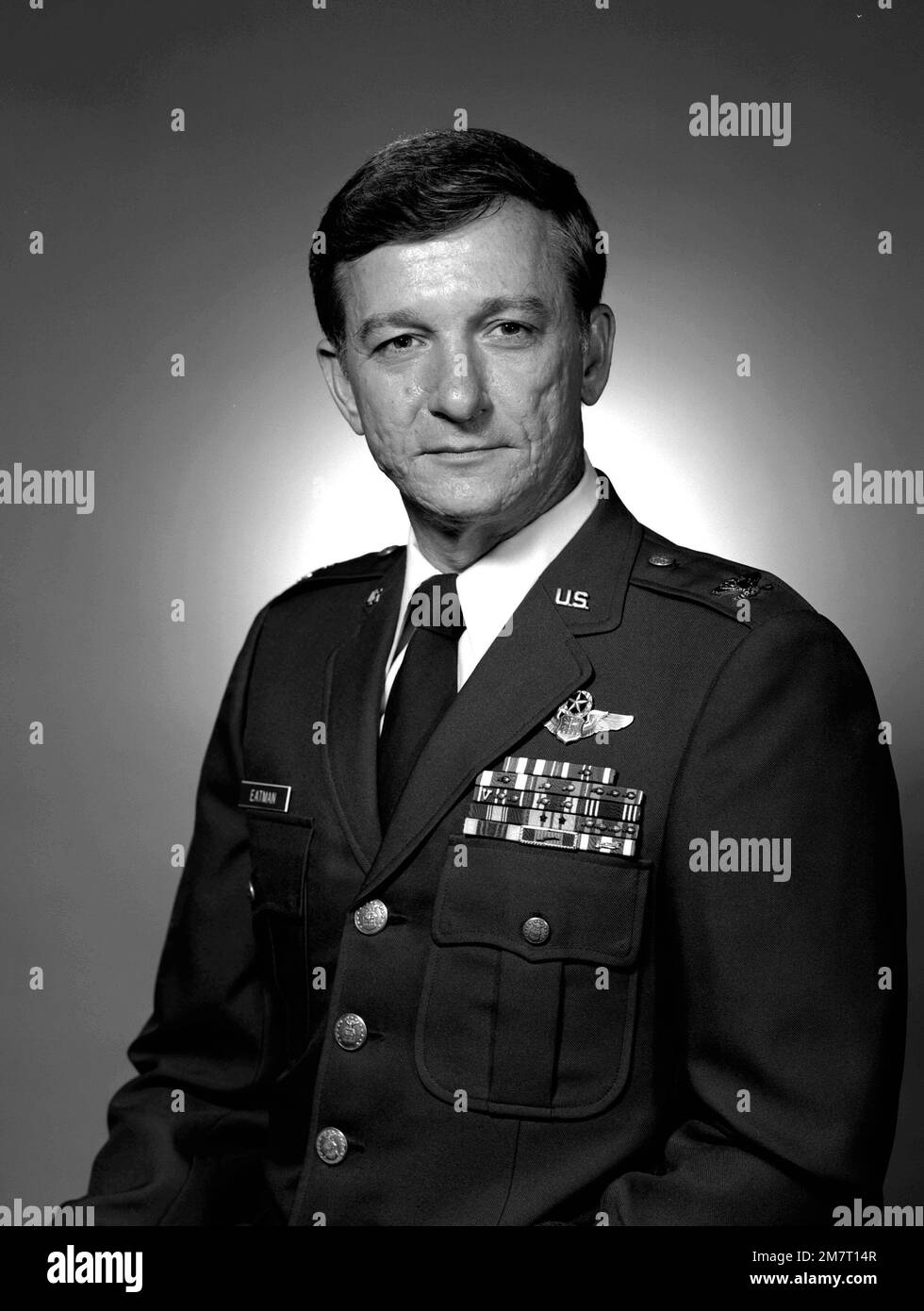 COL Robert W. Eatman, USAF (uncovered). Country: Unknown Stock Photo ...