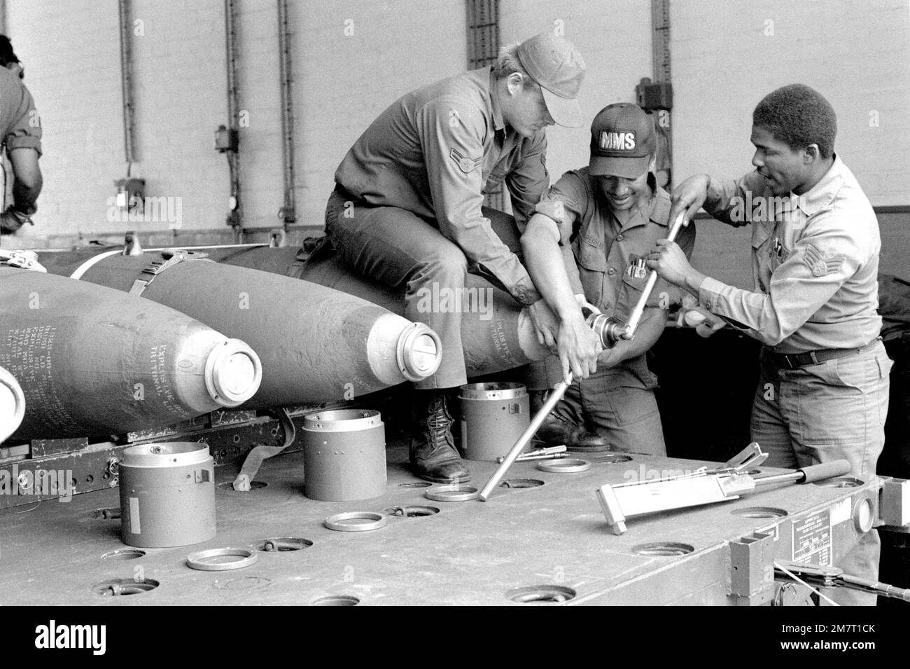 A1C Daniel H. Rousseau, A1C Douglas B. Penman and SRA Cecil A. Haynes ...