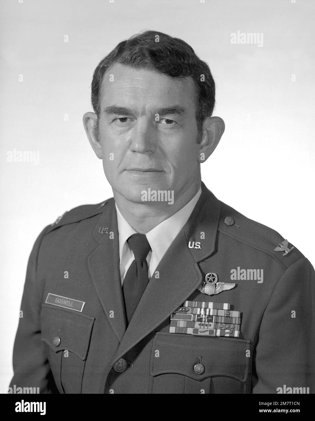 COL W. L. Gosnell, USAF. Country: Unknown Stock Photo - Alamy