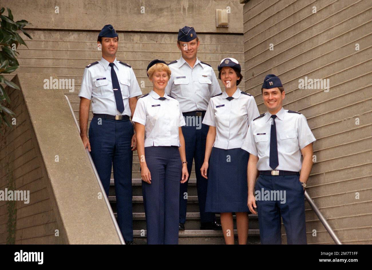 CPT Carolyn Poates, CPT Maria Sladek, CPT Joe Marston, front row, CPT ...
