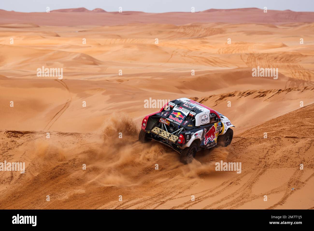 Haradh, Saudi Arabia - January 10th, 2023, during the Stage 9 of the ...