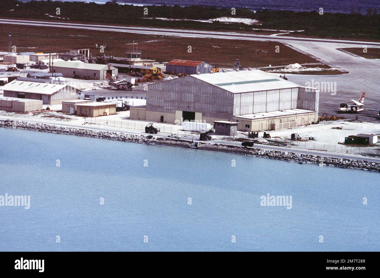 An aerial view of diego garcia hi-res stock photography and images - Alamy