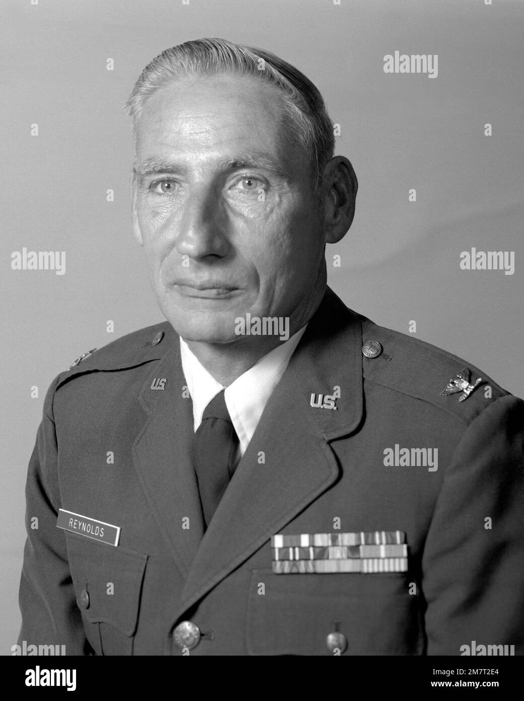 COL Frank L. Reynolds Sr., USAF. Country: Unknown Stock Photo - Alamy
