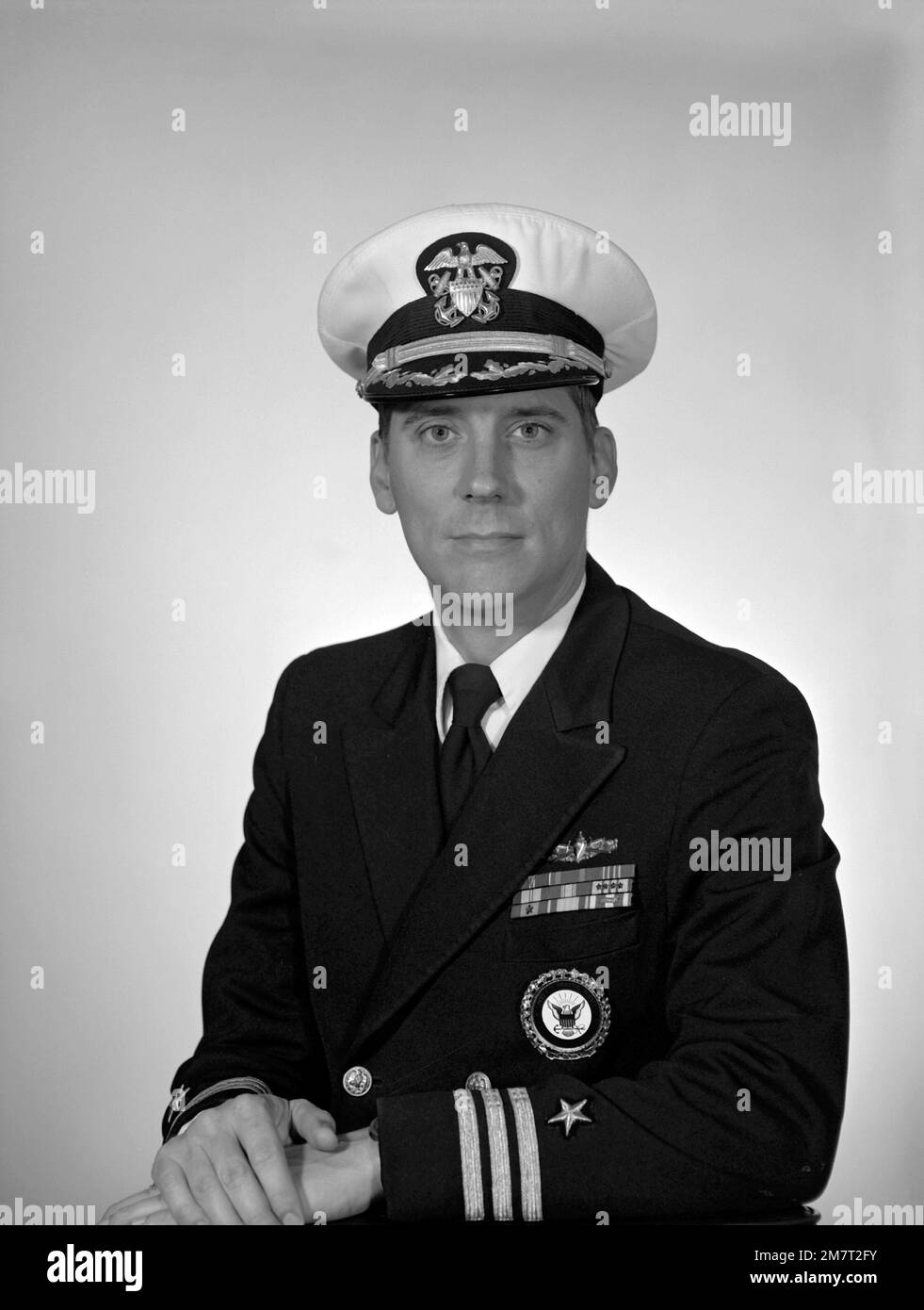 CDR Grey D. Libbey, USN (covered). Country: Unknown Stock Photo - Alamy