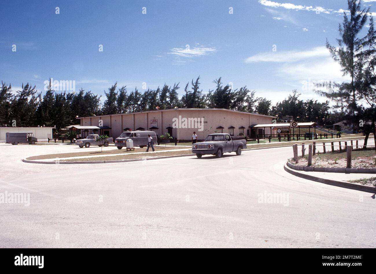 An exterior view of the Turner Club. Base: Nav Sup Activity, Diego ...