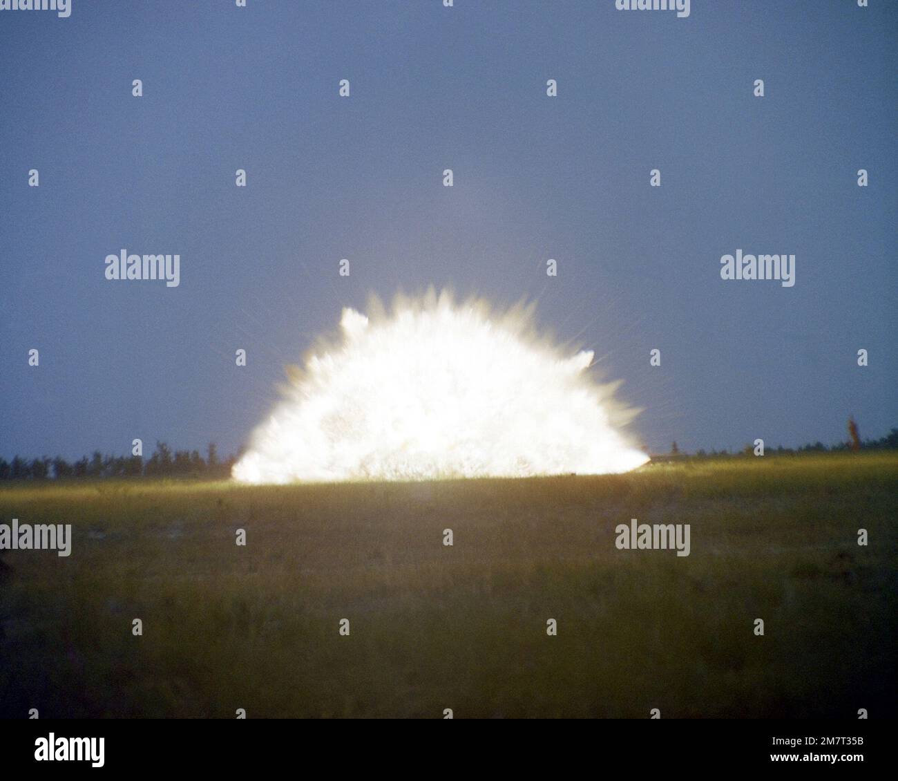 The initial explosion for a GBU-24 low-level, laser guided bomb as it ...