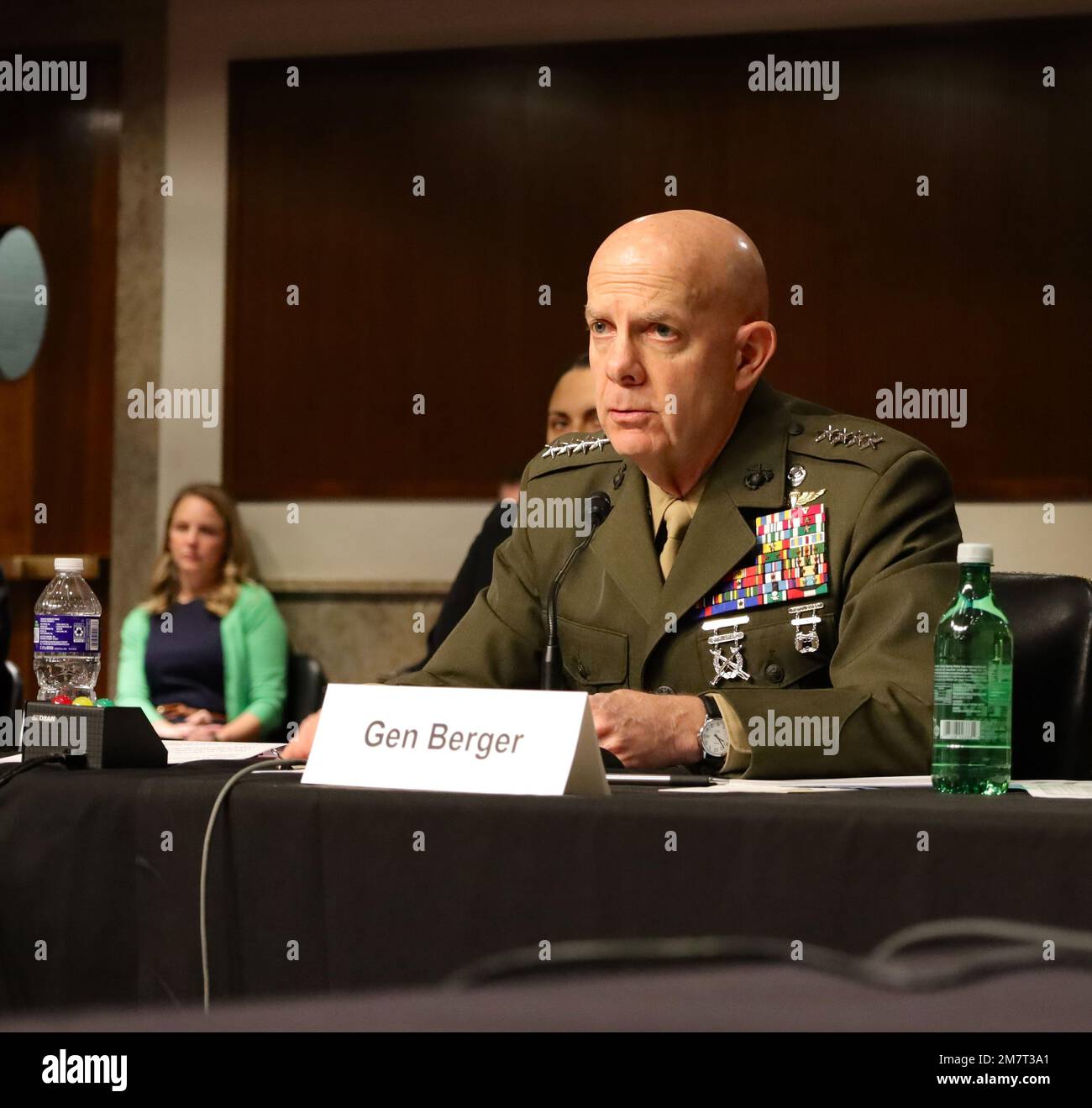 The 38th Commandant of the Marine Corps, Gen. David H. Berger ...