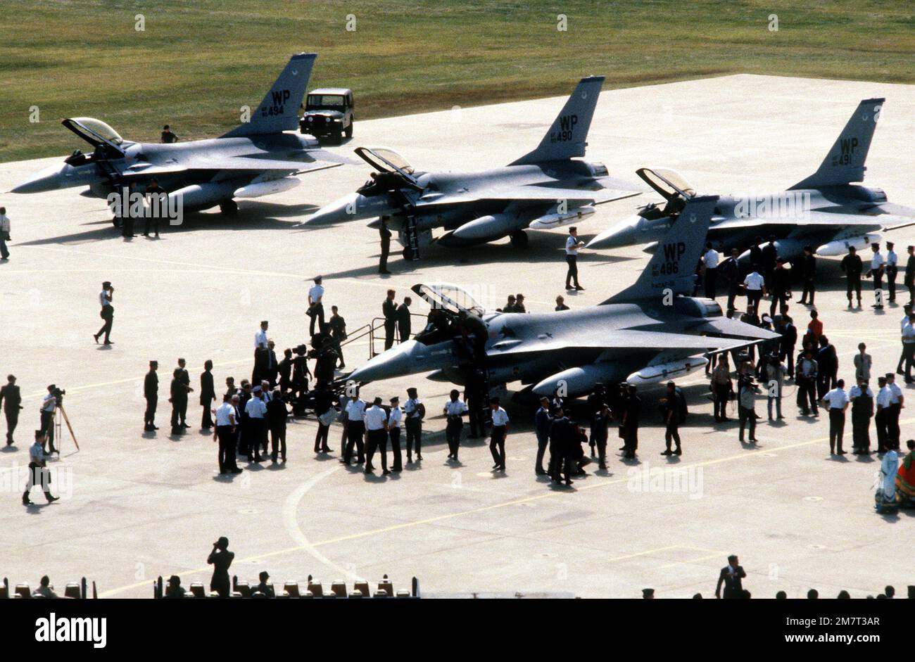 Base personnel get a close-up look at the 8th Tactical Fighter Wing's ...