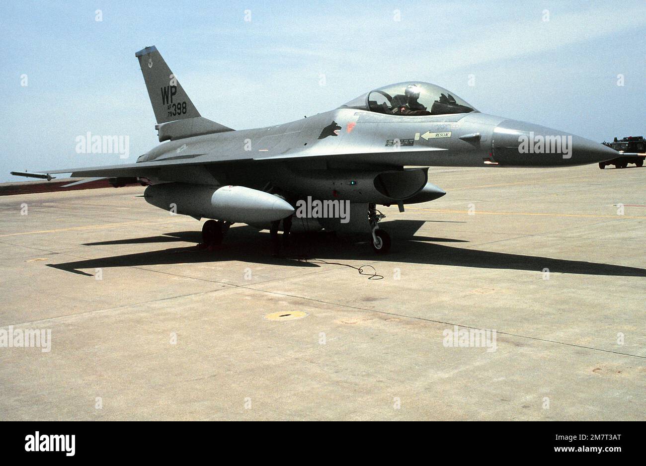A right front view of one of the 8th Tactical Fighter Wing's seven new ...