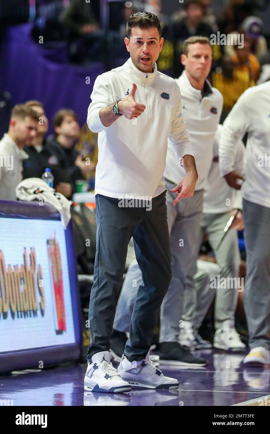 Baton Rouge, LA, USA. 10th Jan, 2023. Florida Head Coach Todd Golden ...