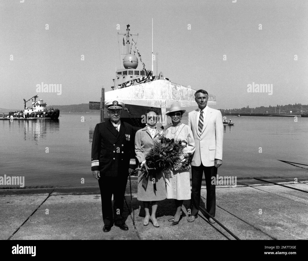 RDML John D. Bulkeley, president, Navy Board of Inspection and Survey ...