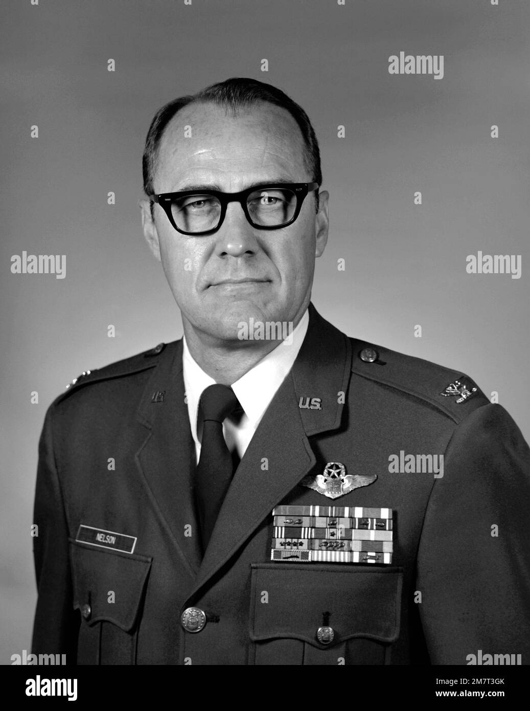 COL James R. Nelson, USAF (uncovered). Country: Unknown Stock Photo - Alamy