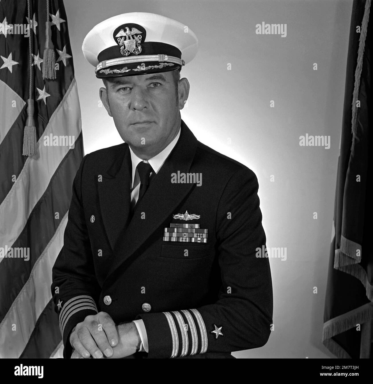CAPT John D. Chamberlain, USN (covered). Country: Unknown Stock Photo ...