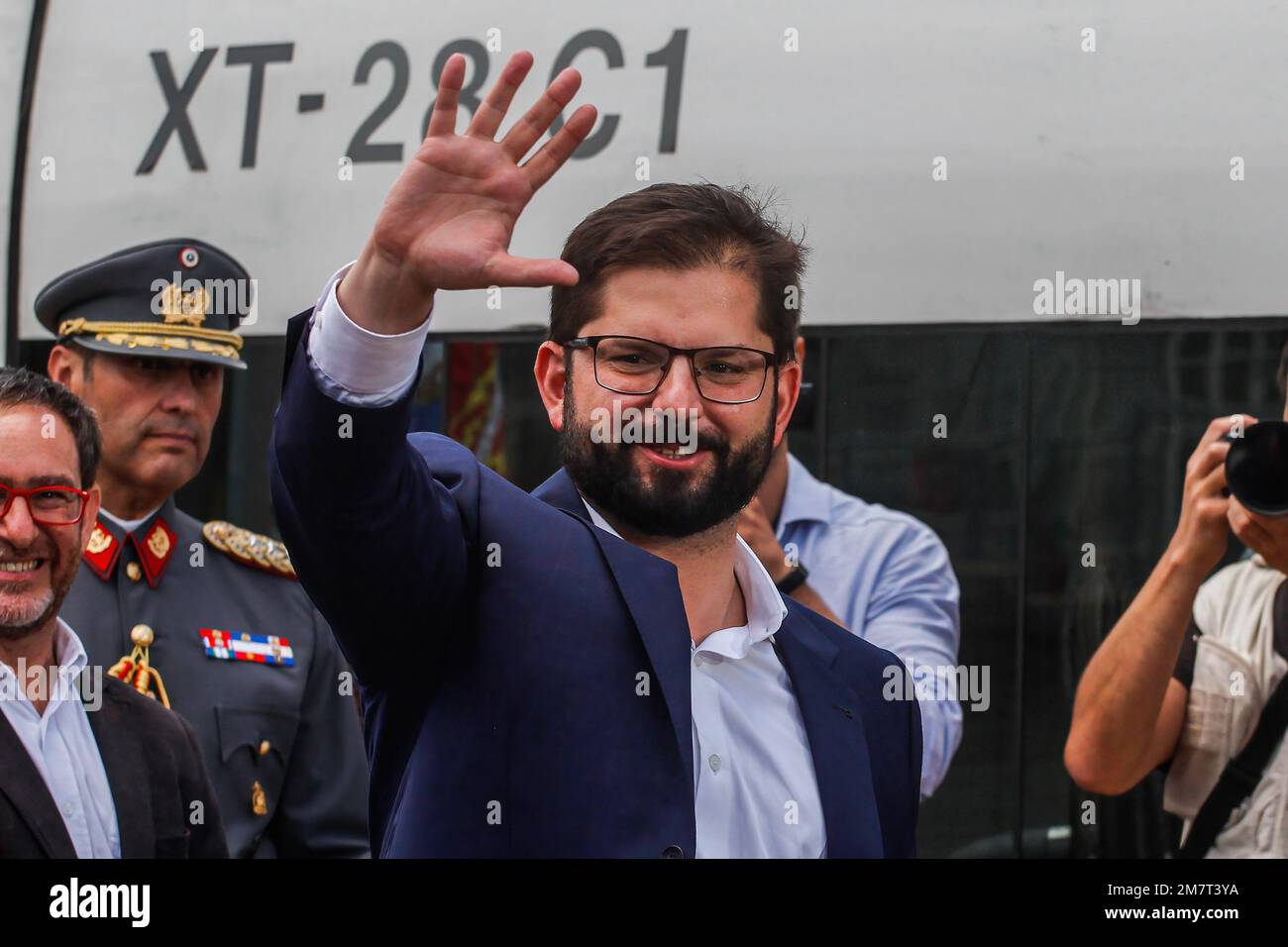 Gabriel boric font hi-res stock photography and images - Alamy