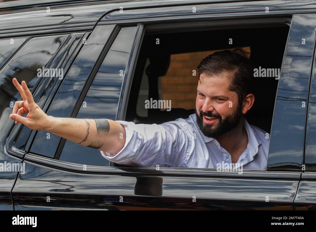 Gabriel boric font hi-res stock photography and images - Alamy