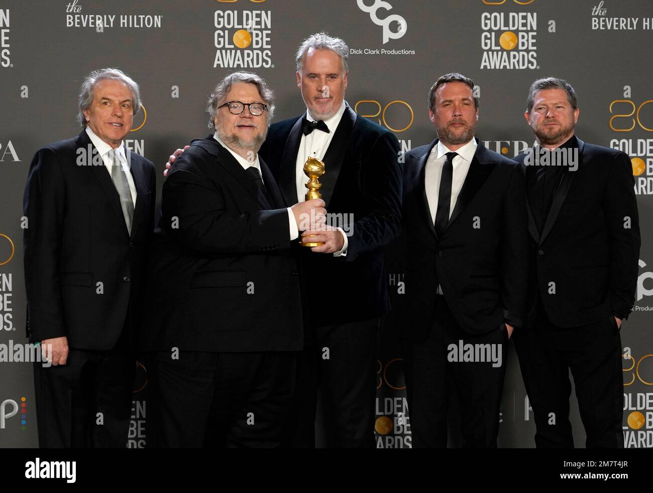 Gary Ungar, from left, Guillermo del Toro, Mark Gustafson, Alexander ...