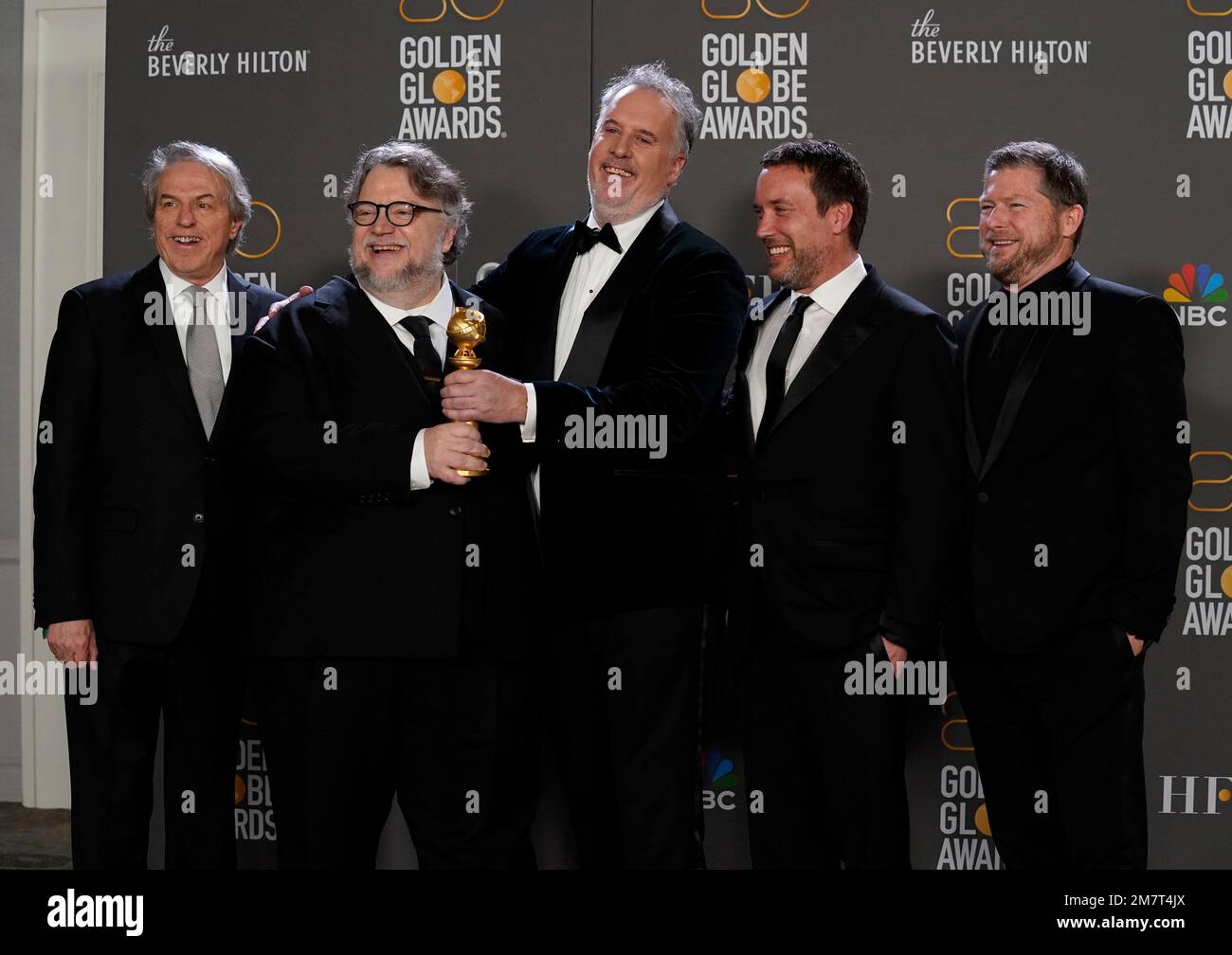 Gary Ungar, from left, Guillermo del Toro, Mark Gustafson, Alexander ...