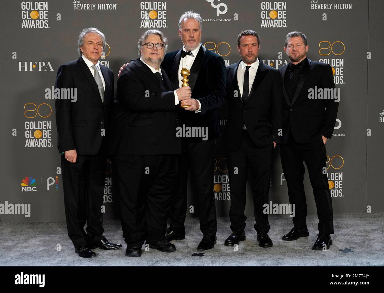 Gary Ungar, from left, Guillermo del Toro, Mark Gustafson, Alexander ...
