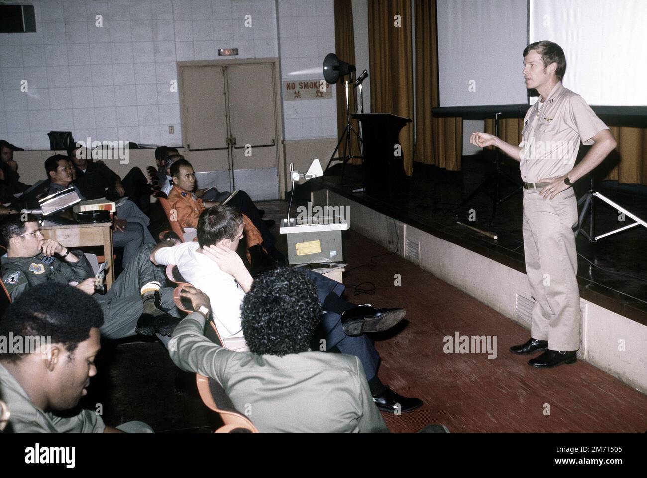 Navy LT. Edward M. Milner Jr., assistant operations officer, Naval Air ...