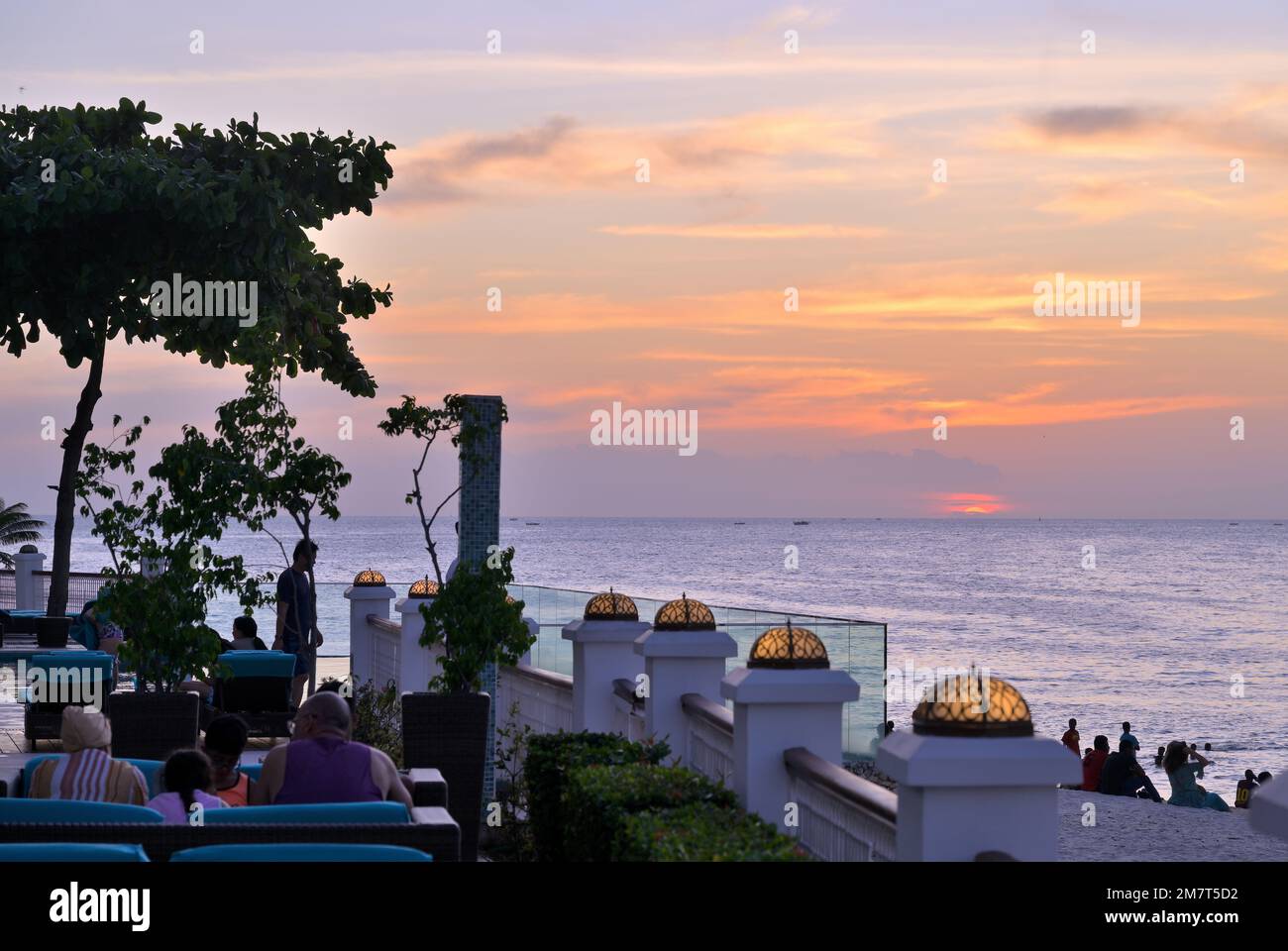 The luxury Park Hyatt hotel at the beachfront of the Stone Town (Unesco ...
