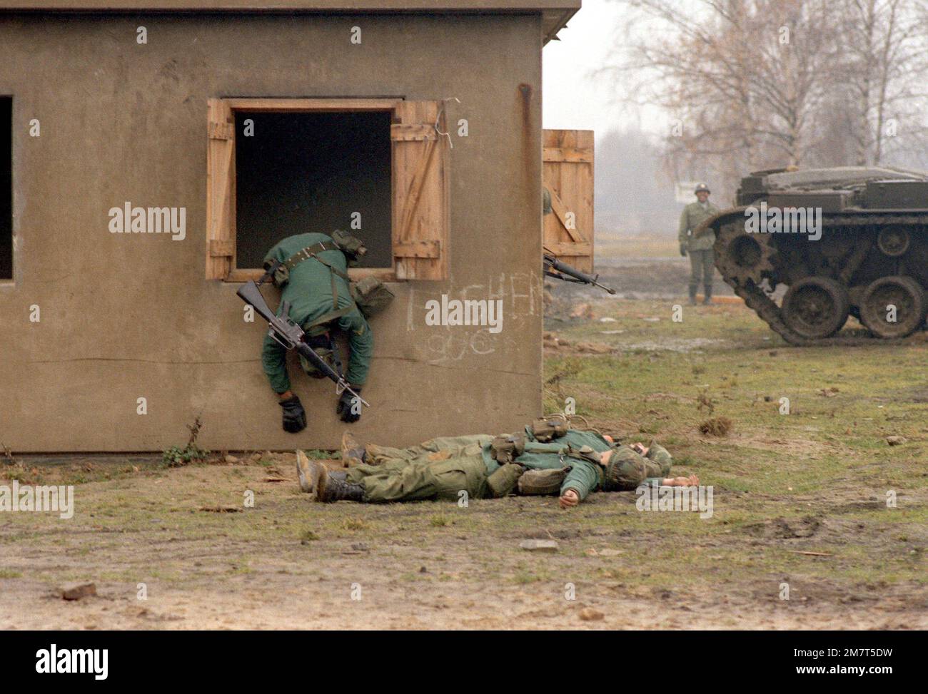Members of the 1ST Armored Cavalry have become "casualties" during ...