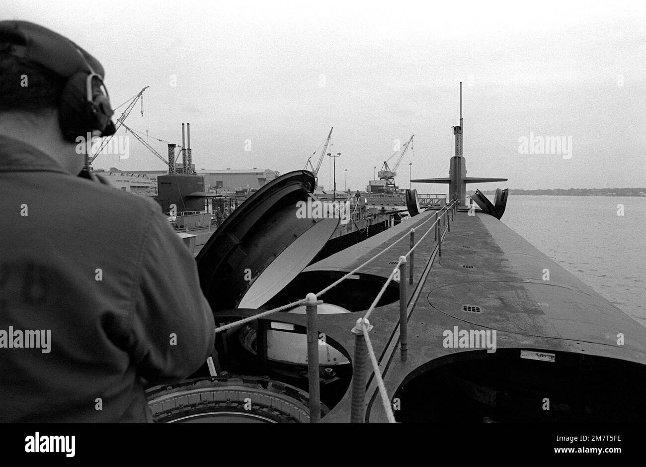 Trident missile usa Black and White Stock Photos & Images - Alamy