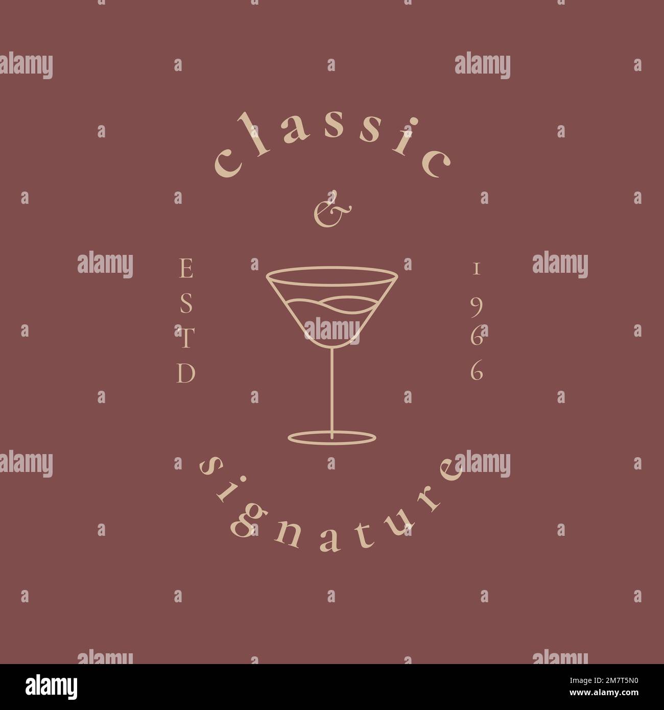 Alcohol signature Stock Vector Images - Alamy