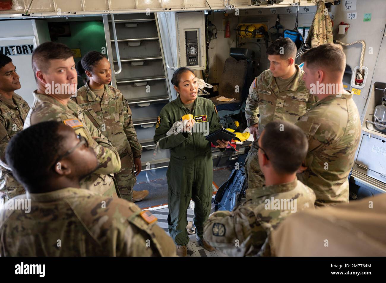 U.S. Air Force Senior Airman Sandra Kim, 204th Airlift Squadron ...