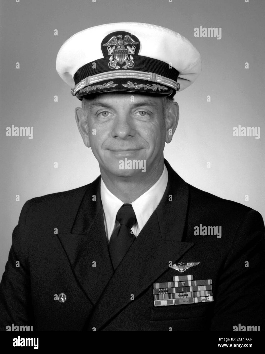 CAPT Elmer E. Rogers Jr., USN (covered). Country: Unknown Stock Photo ...
