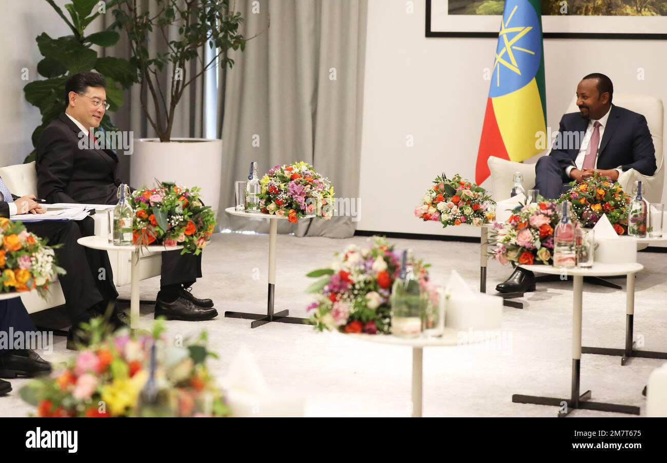 Addis Ababa, Ethiopia. 10th Jan, 2023. Ethiopian Prime Minister Abiy ...