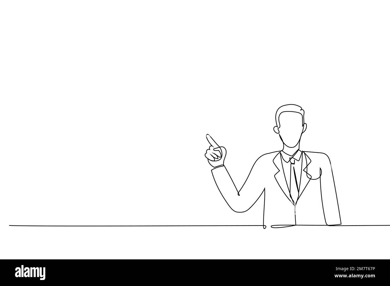 Pointing hand away Stock Vector Images - Alamy