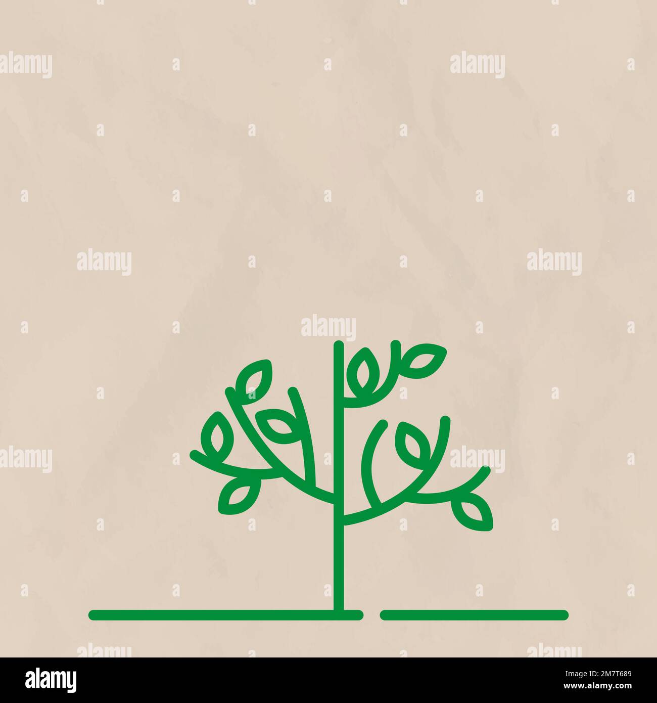 Tree line beige background vector Stock Vector Image & Art - Alamy