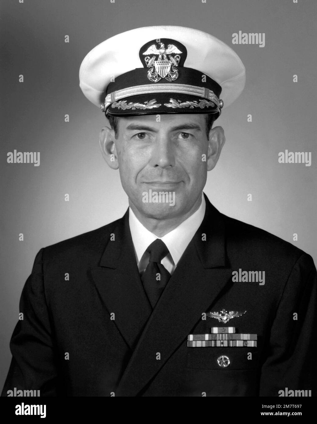 CAPT Robert F. Peek, USN (covered). Country: Unknown Stock Photo - Alamy