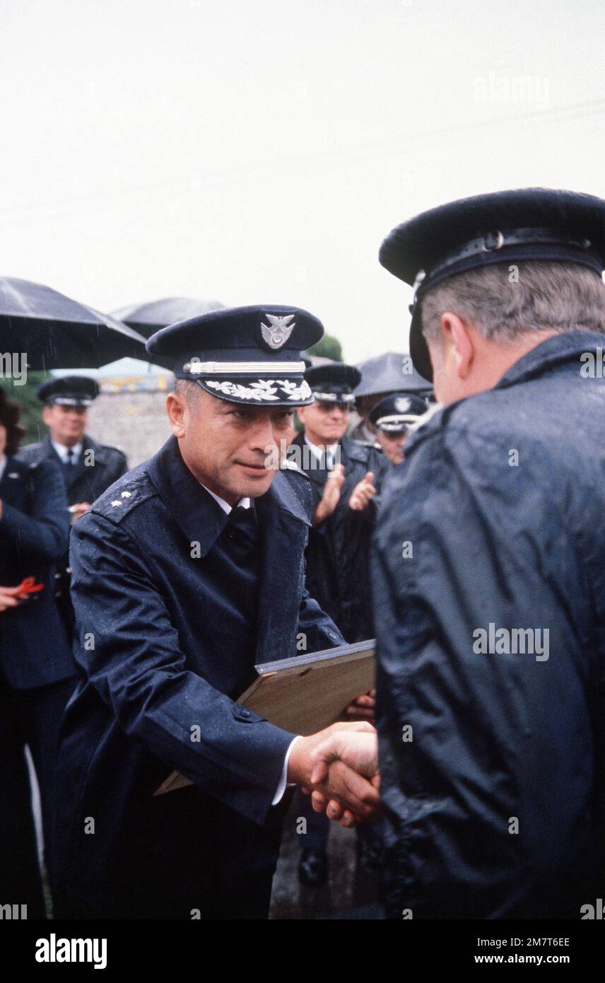 MGEN Naoto Schuyo, commander of the Air Warning and Control Wing for ...
