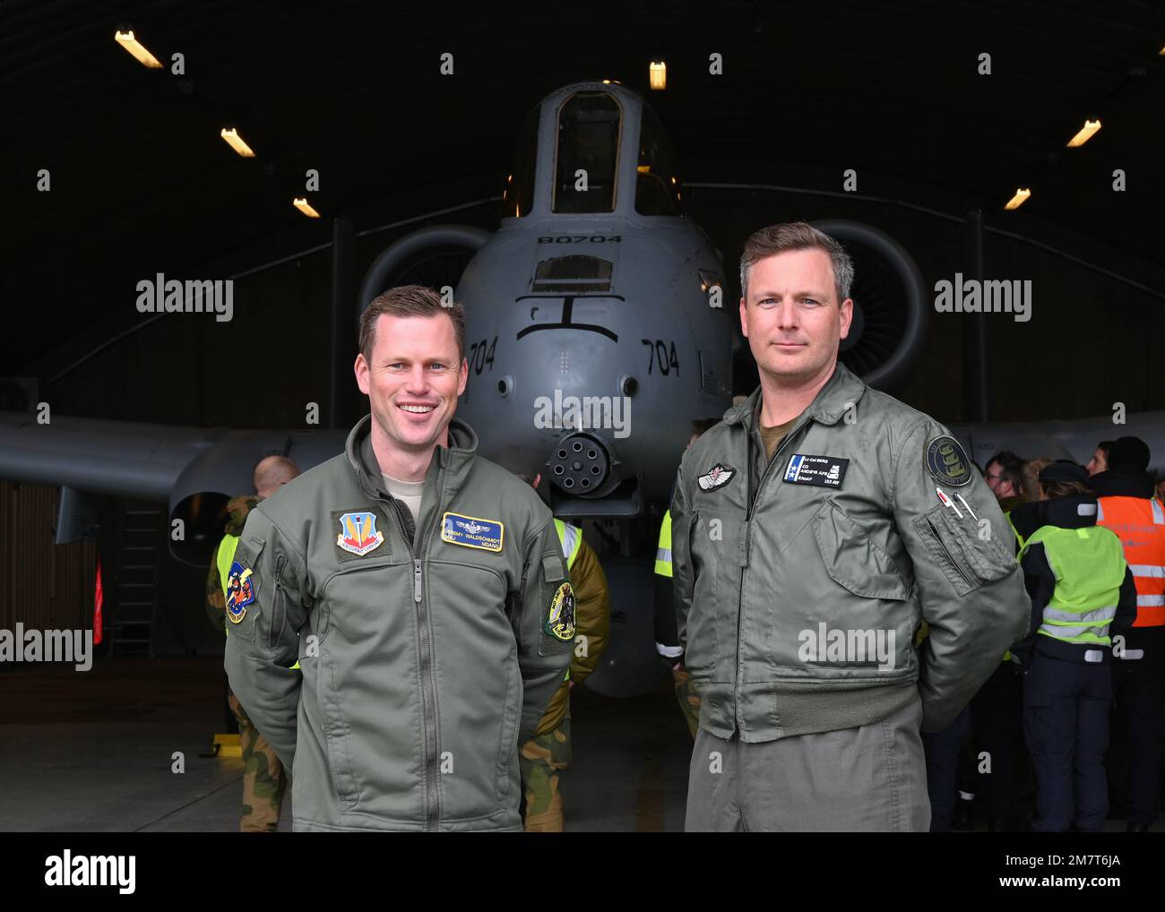 U.S. Air Force Maj. Jeremy Waldschmidt, an A-10 pilot assigned to the ...